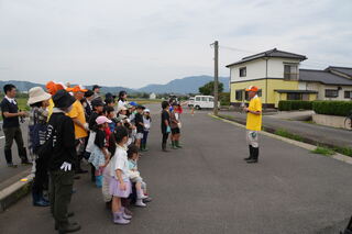 三光佐知地区で福島ひまわり里親プロジェクトの種まきが行われました！ | 大分県中津市